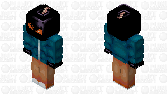 Whitty FNF Minecraft Skin