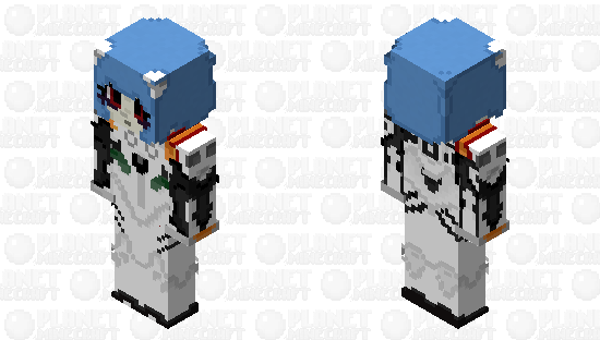 rei ayanami (unfinished) Minecraft Skin