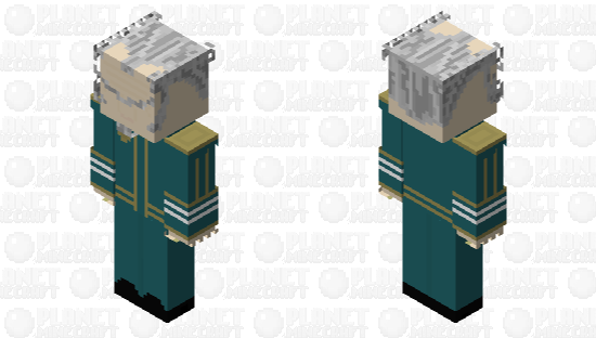 Captain olaf Minecraft Skin