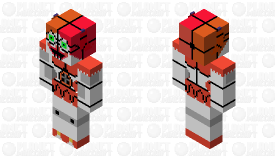 Circus Baby Minecraft Skin