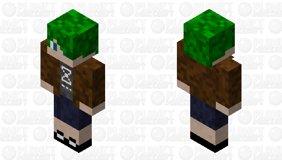 Colourful Time Traveller Student Minecraft Skin