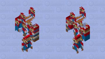 Mario HD Bedrock Minecraft Skins | Planet Minecraft Community