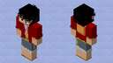 Wano Prison Luffy Minecraft Skin