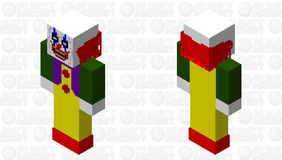 Uncle Matt the Clown (Remastered) Minecraft Skin