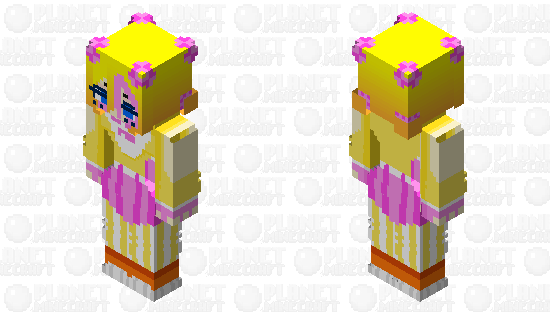 Human Toy Chica Minecraft Skin