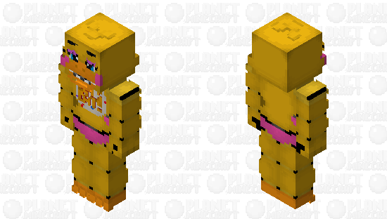 Toy Chica || FNAF 2 Minecraft Skin