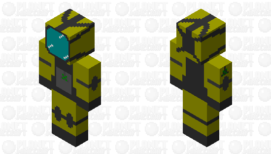 Hazmat suit (bedrock) Minecraft Skin