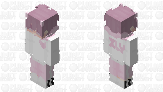 Pink Valentine Boy Minecraft Skin