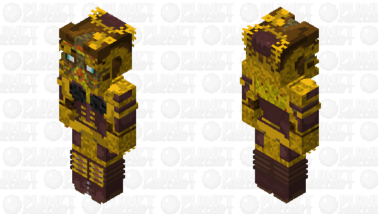 Jumpscare Clockwork Ballora Minecraft Skin