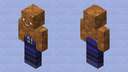 human Torch Fantastic Four, Johnny Storm Minecraft Skin