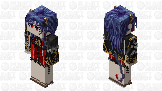 Ch'en - Arknights ("Ten Thousand Mountains") Minecraft Skin