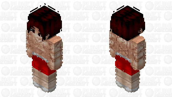 Baki Hanma | Baki the Grappler Series | Fighting Outfit Minecraft Skin