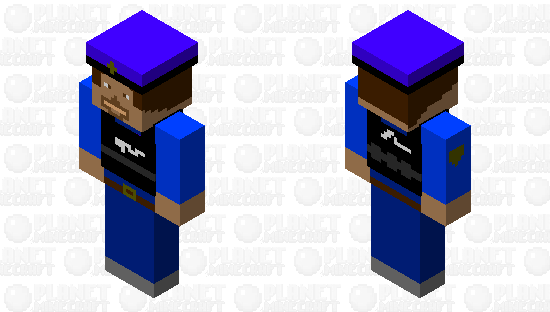 police man Minecraft Skin