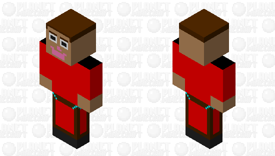 red suit Minecraft Skin