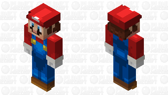 Mario Remake Minecraft Skin