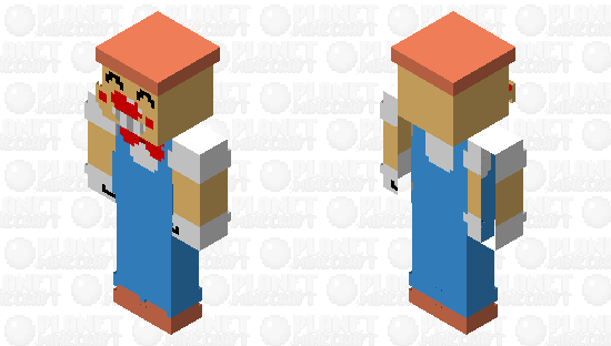 Pizza head Minecraft Skin