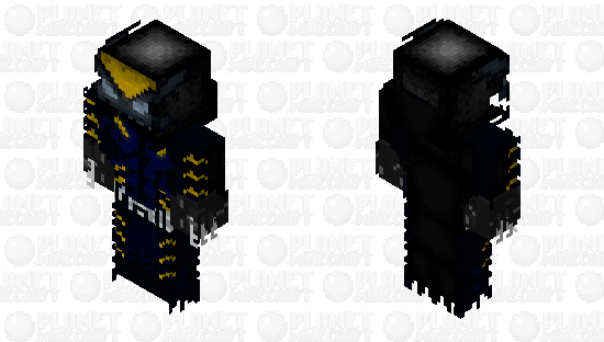 Dark Claw costume base from the Amalgam Comic Universe (128x) Minecraft ...