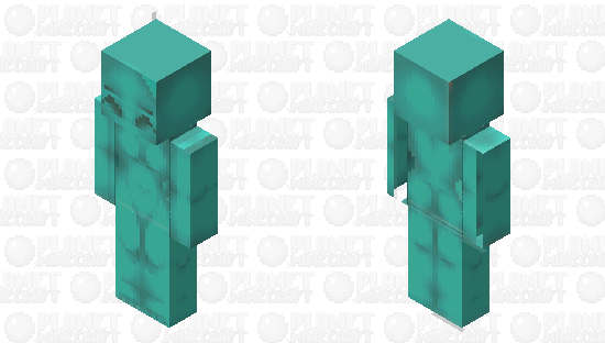 TURQUOISE BASE Minecraft Skin