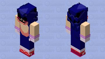 Sonicexe HD Bedrock Minecraft Skins | Planet Minecraft Community