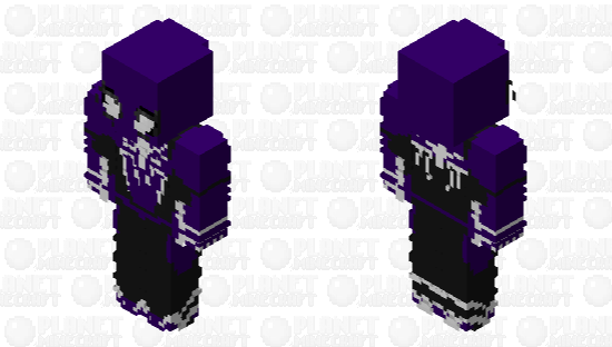 PEDRO UNIFORME DO SPIDER ROXO Minecraft Skin
