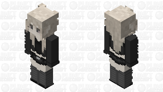 goth chick Minecraft Skin
