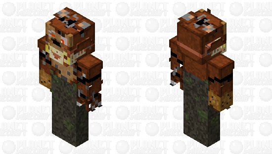 Twisted foxy Minecraft Skin