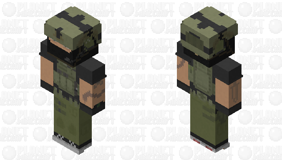 Ranger Green Operator Minecraft Skin