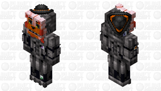Molten Freddy Minecraft Skin