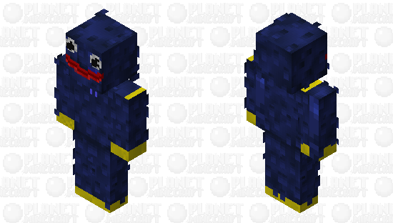 Poppy PlayTime huggy wuggy But It The Real One Minecraft Skin