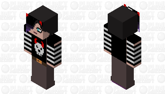 Gothic (boy version) Minecraft Skin