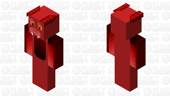 A Funky Demon Bat?? Minecraft Skin