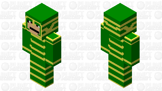 Bamboo Samurai Minecraft Skin