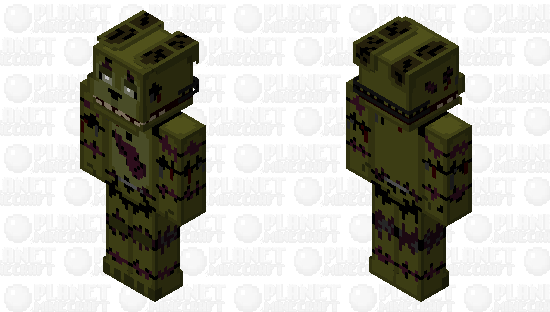 Springtrap Minecraft Skin