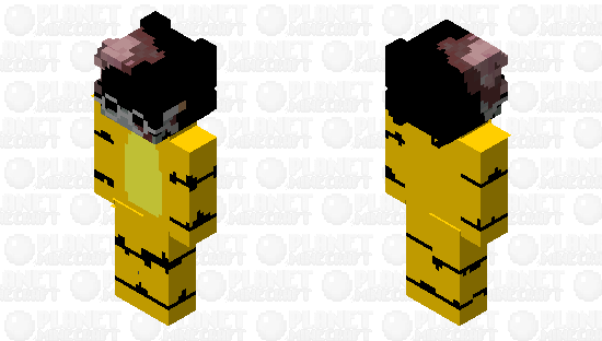 Zombie boy (but he's springbonnie) Minecraft Skin