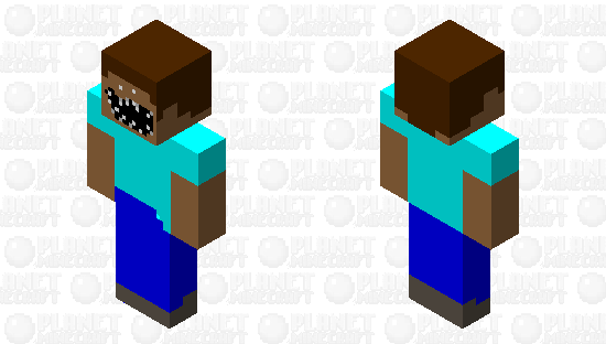 Cursed Steve Thing Minecraft Skin