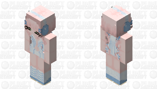 Bimbo Y2K Cyber Aesthetic Minecraft Skin