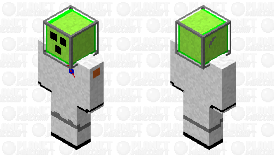 Astronaut Slime Minecraft Skin