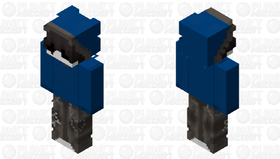 Blue Minecraft Skin