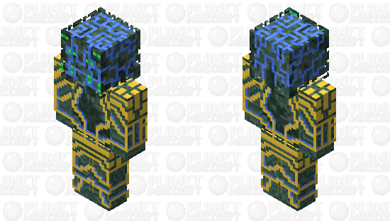 Ancient Temple Guardian MK.I Minecraft Skin