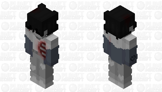 eboy but half dead Minecraft Skin