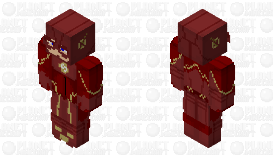 The Flash season 2 and 3 Minecraft Skin