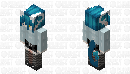 Water Demon boy Minecraft Skin