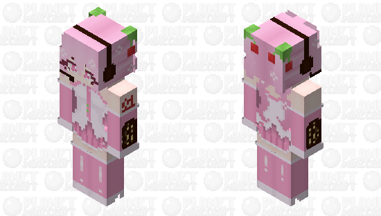 ~Sakura Miku~ HD 128x128 Minecraft Skin