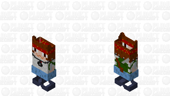 Neco Arc Evolution mini (HD) Minecraft Skin