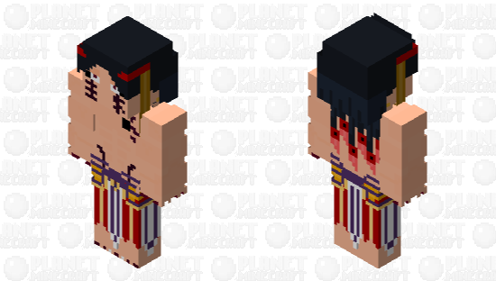 Zerofuku (Record of Ragnarok) Minecraft Skin