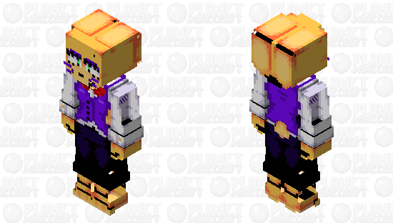 Stylized Female SpringBonnie Minecraft Skin