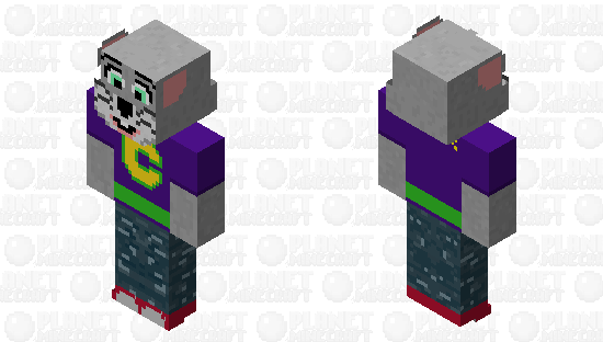 Chuck E Cheese (NEW DESIGN) Minecraft Skin