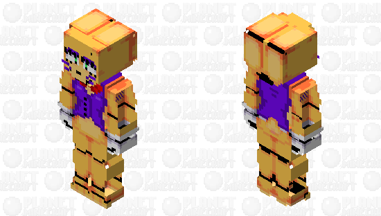 Stylized Female SpringBonnie [Alt 3] Minecraft Skin