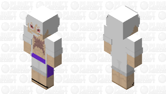 Monkey D. Luffy ( Nika ) Minecraft Skin