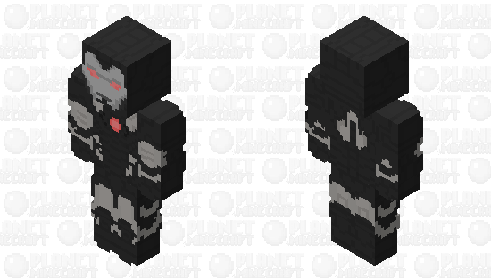 War Machine MK1 MCU Minecraft Skin